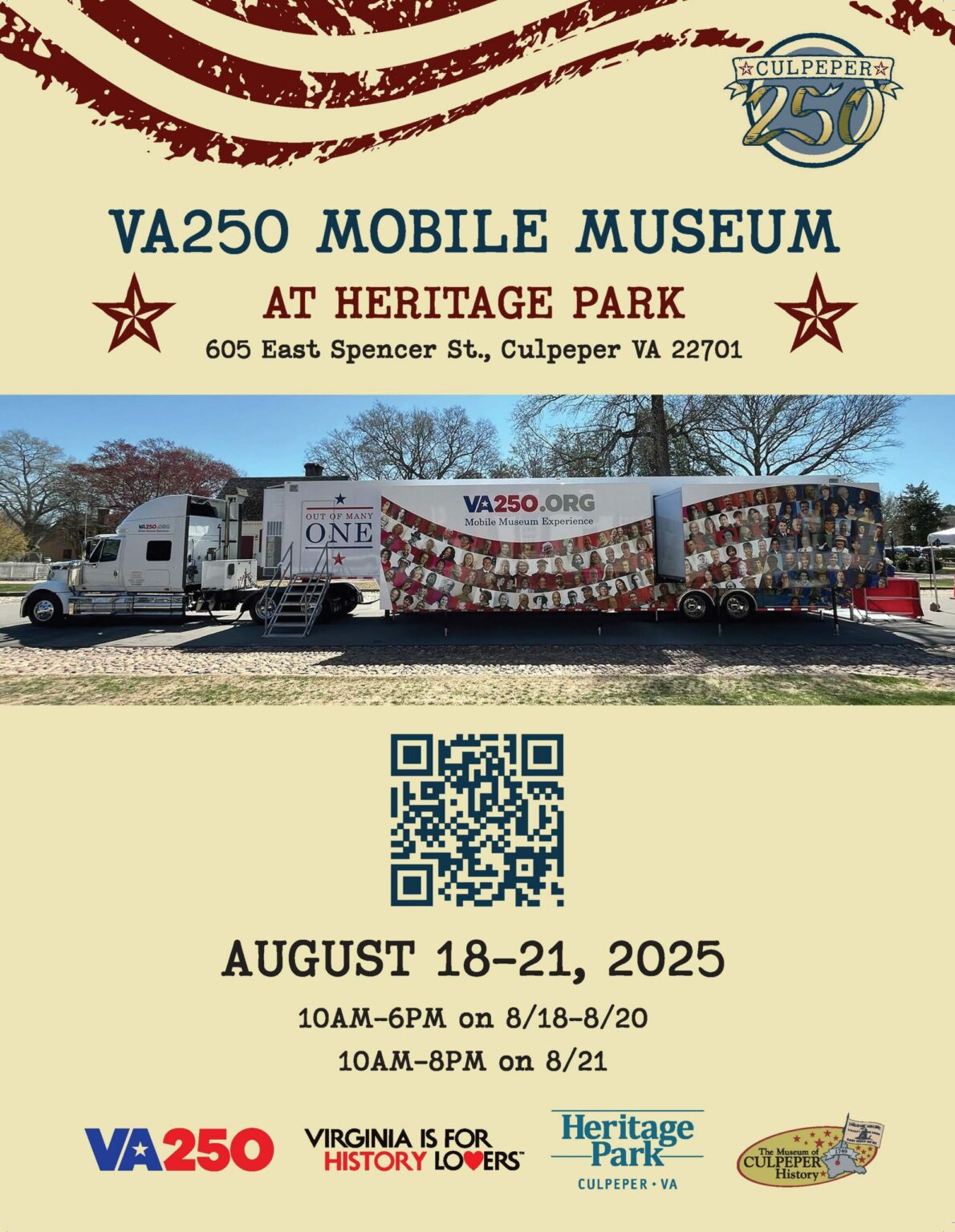 VA250 Mobile Museum