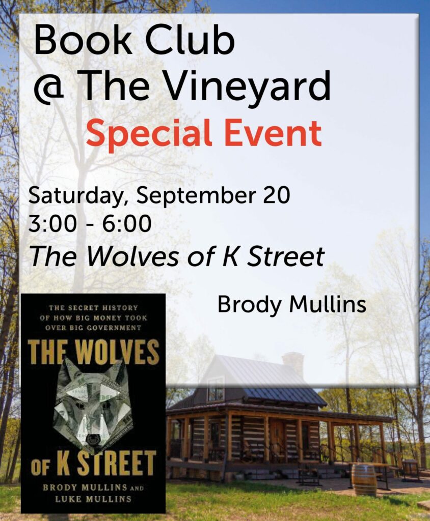 Book Club @ The Vineyard