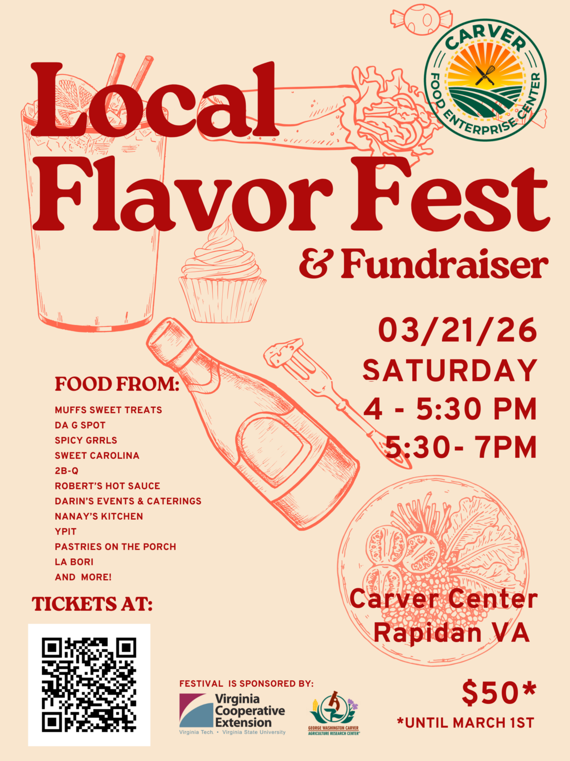 2026 Local Flavor Fest at the Carver Center - Visit Culpeper